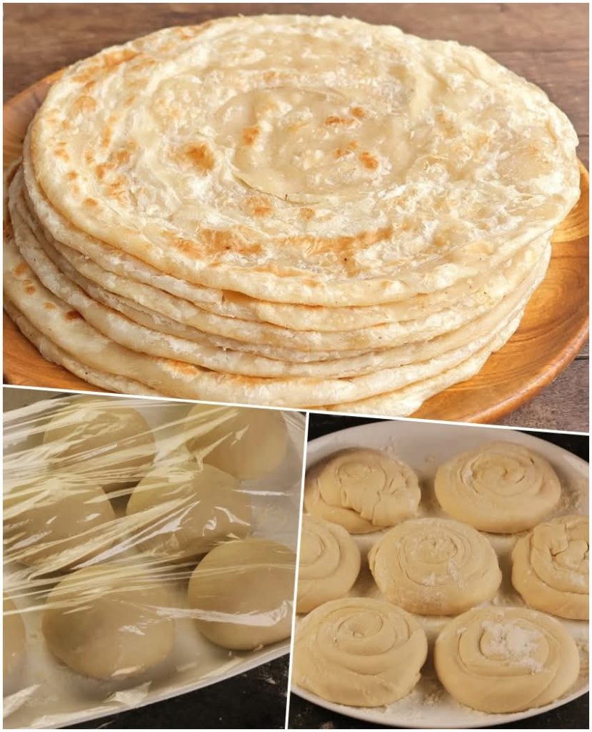 Flaky Homemade Paratha Layered Flatbread Recipe Soft Crispy and Perfect ...